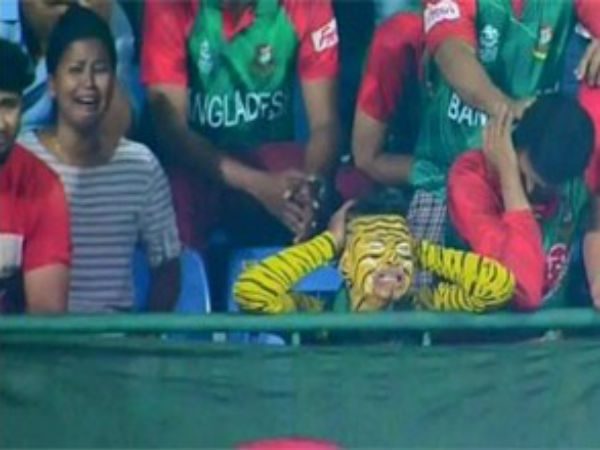 World t20: Bangladesh fans crying at chinnaswamy stadium - Telugu MyKhel