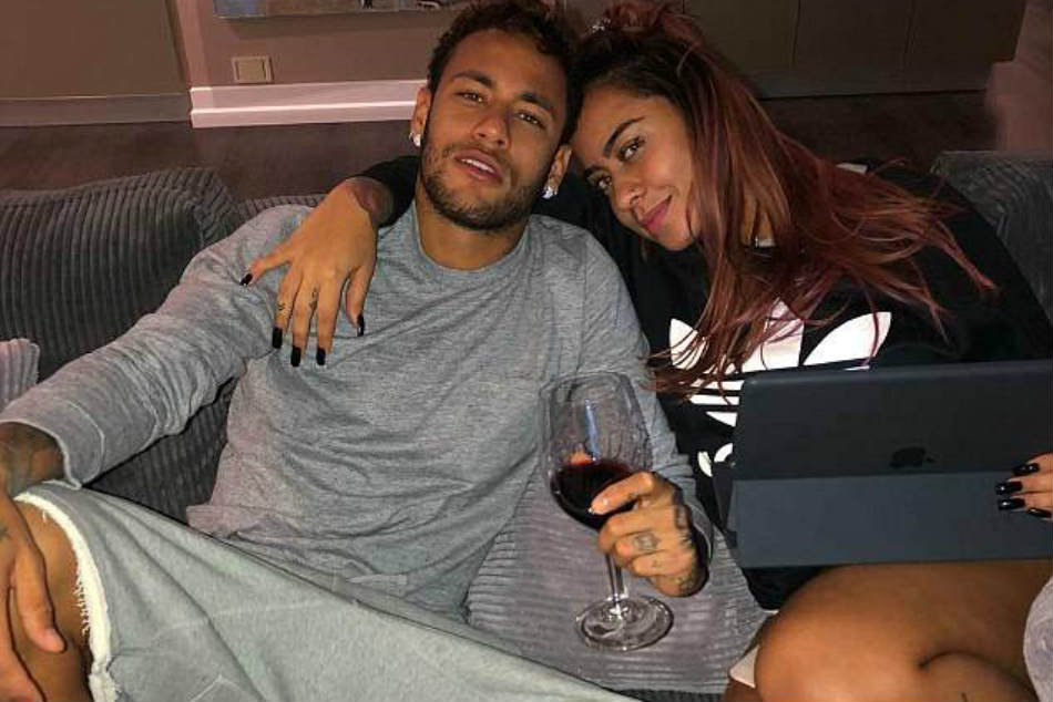 Neymar's sister Rafaella Santos dislocated her shoulder celebrating ...