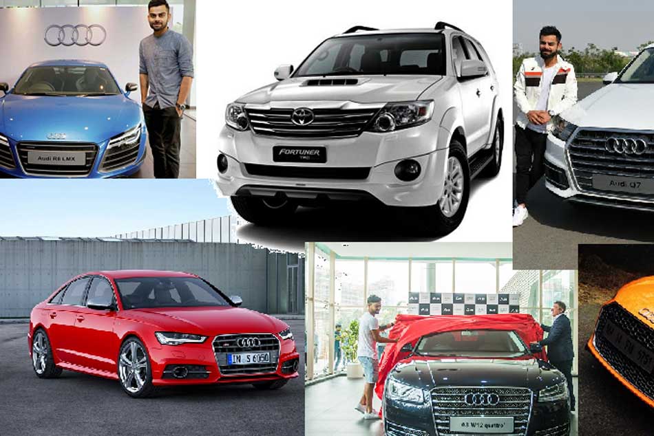 విరాట్ కోహ్లీ గ్యారేజ్‌లో ఎన్ని కార్లున్నాయో తెలుసా!! | ICC Cricket ...