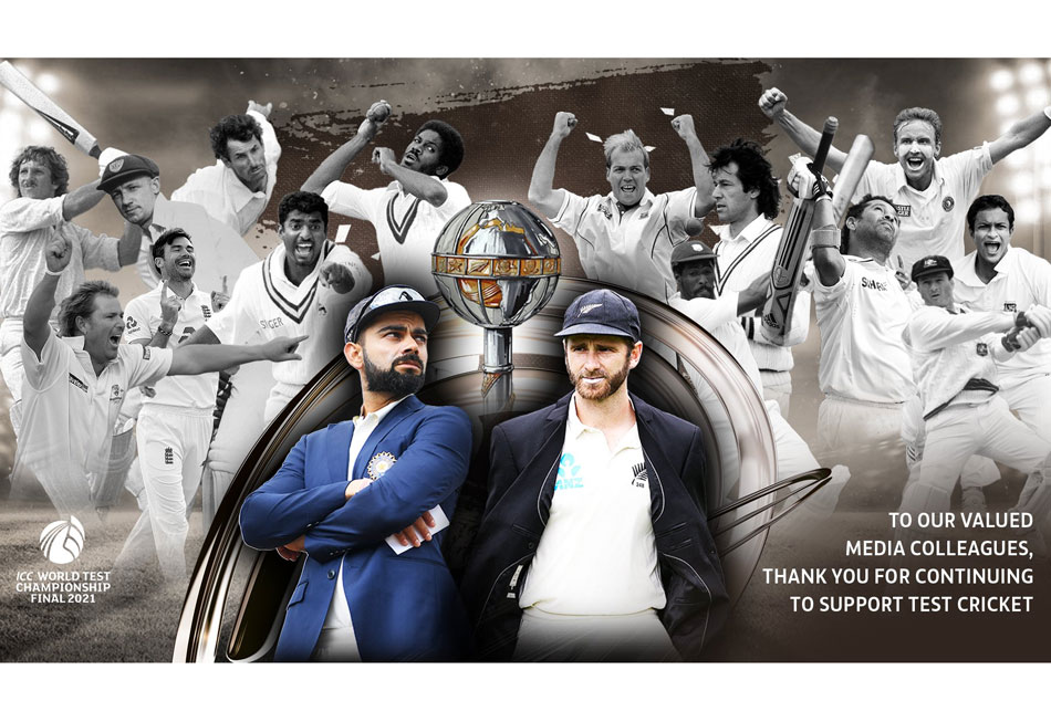 WTC Final: ICC Releases A Poster Shows 144 Years Of Test Cricket ...